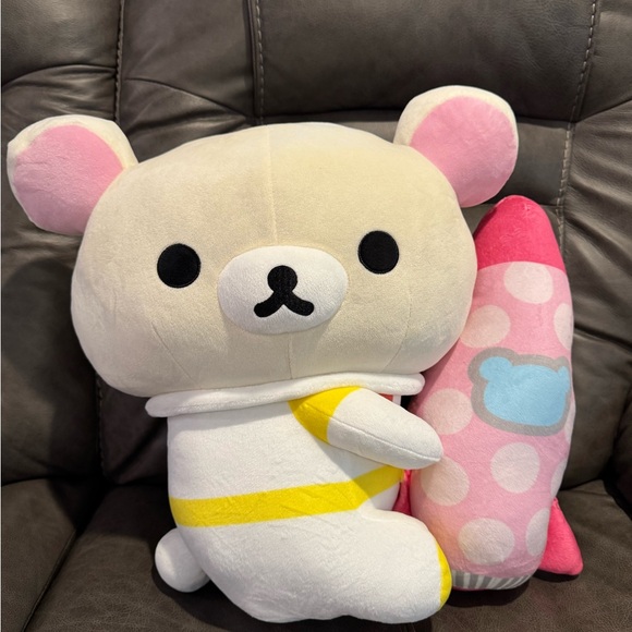 Sanrio | Toys | Sanx Jumbo Korilakkuma Rilakkuma Holding Rocket Space ...